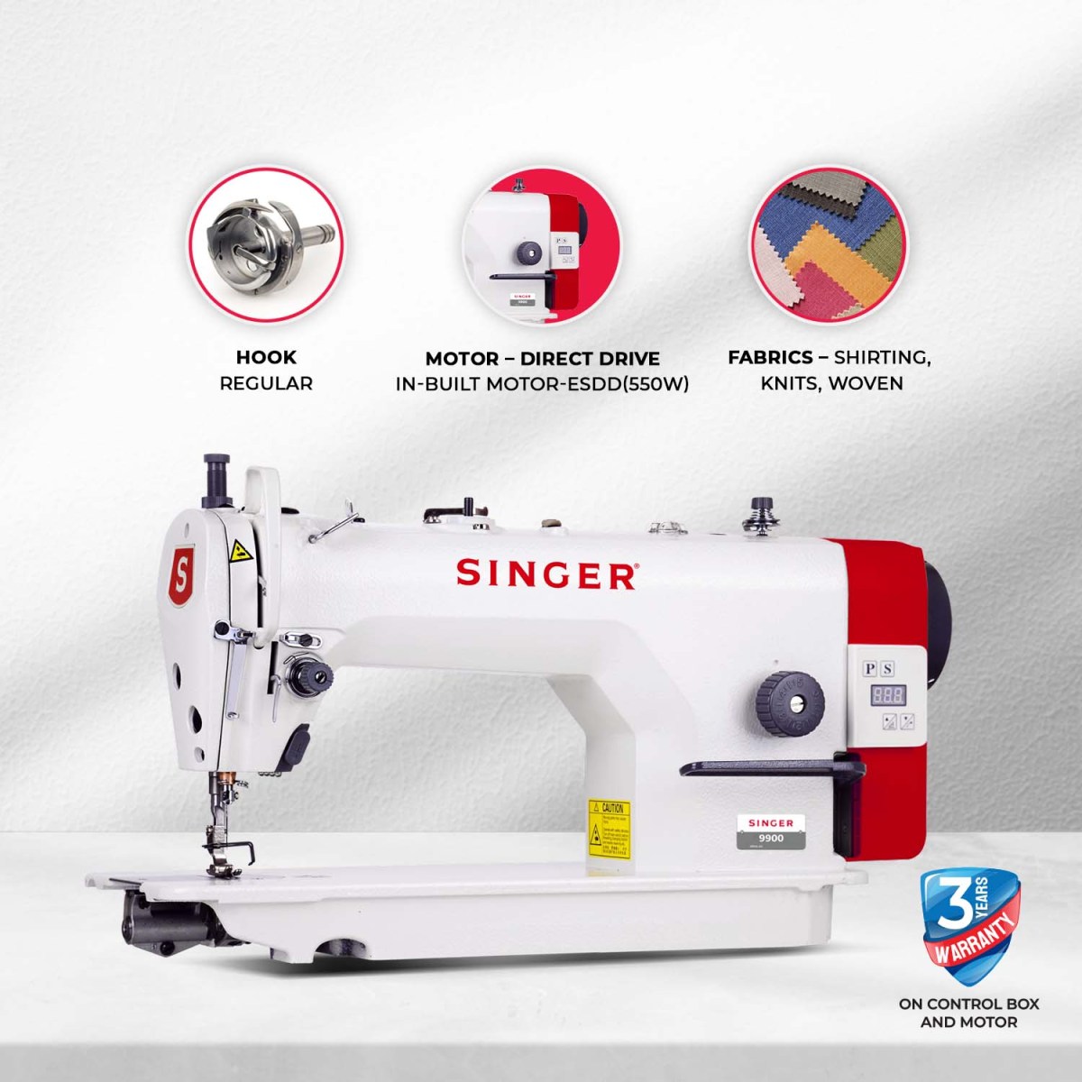 Singer 9900 Sewing Machine - Murthy Sewing Machines Chennai