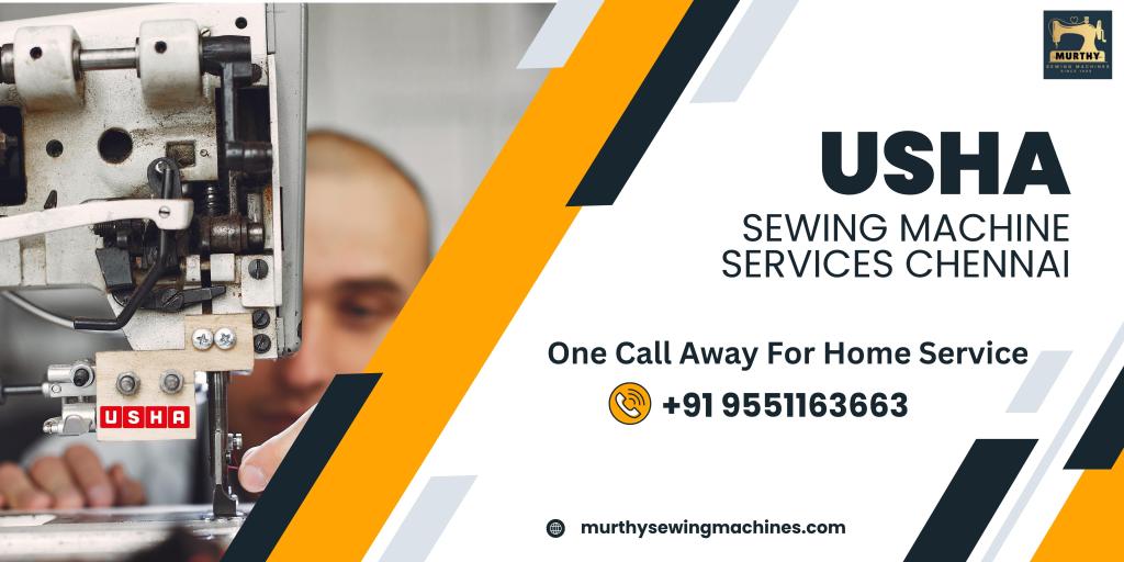 Usha Sewing machine Repair Service Center in Chennai