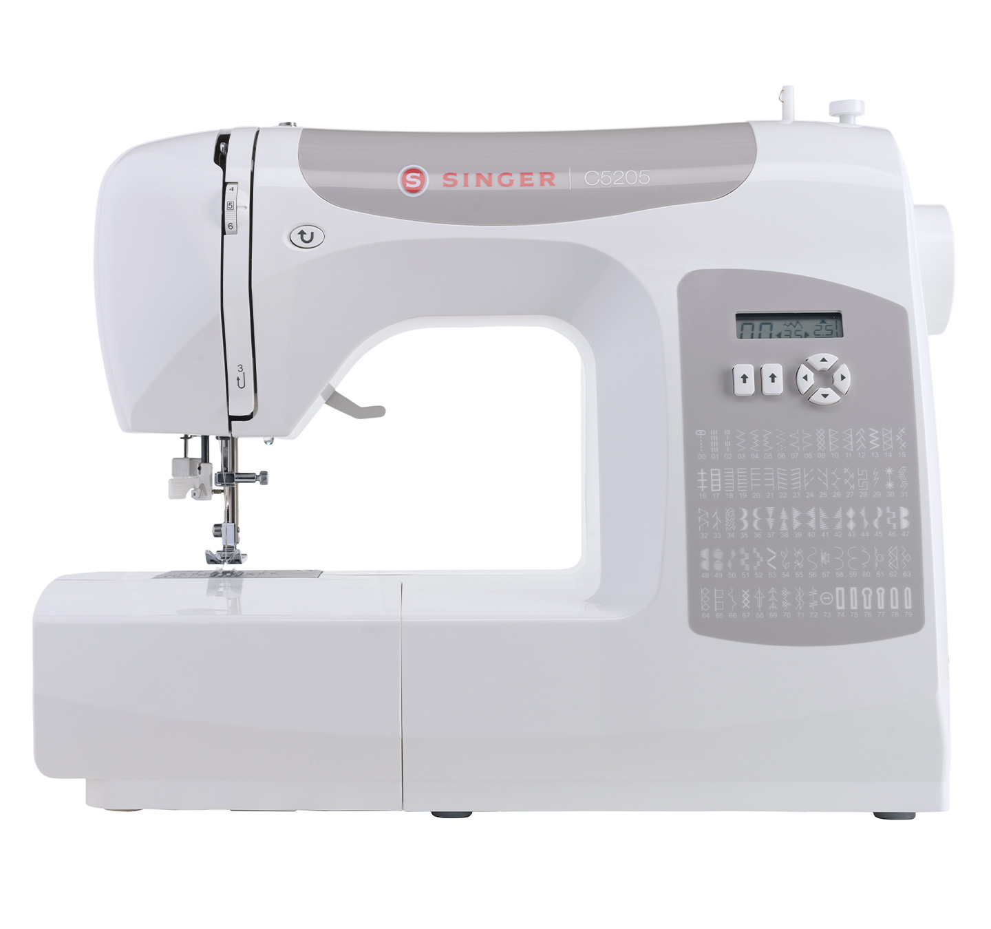 Buy Singer C5205 Computerized Sewing Machine–80 Stitches,LCD
