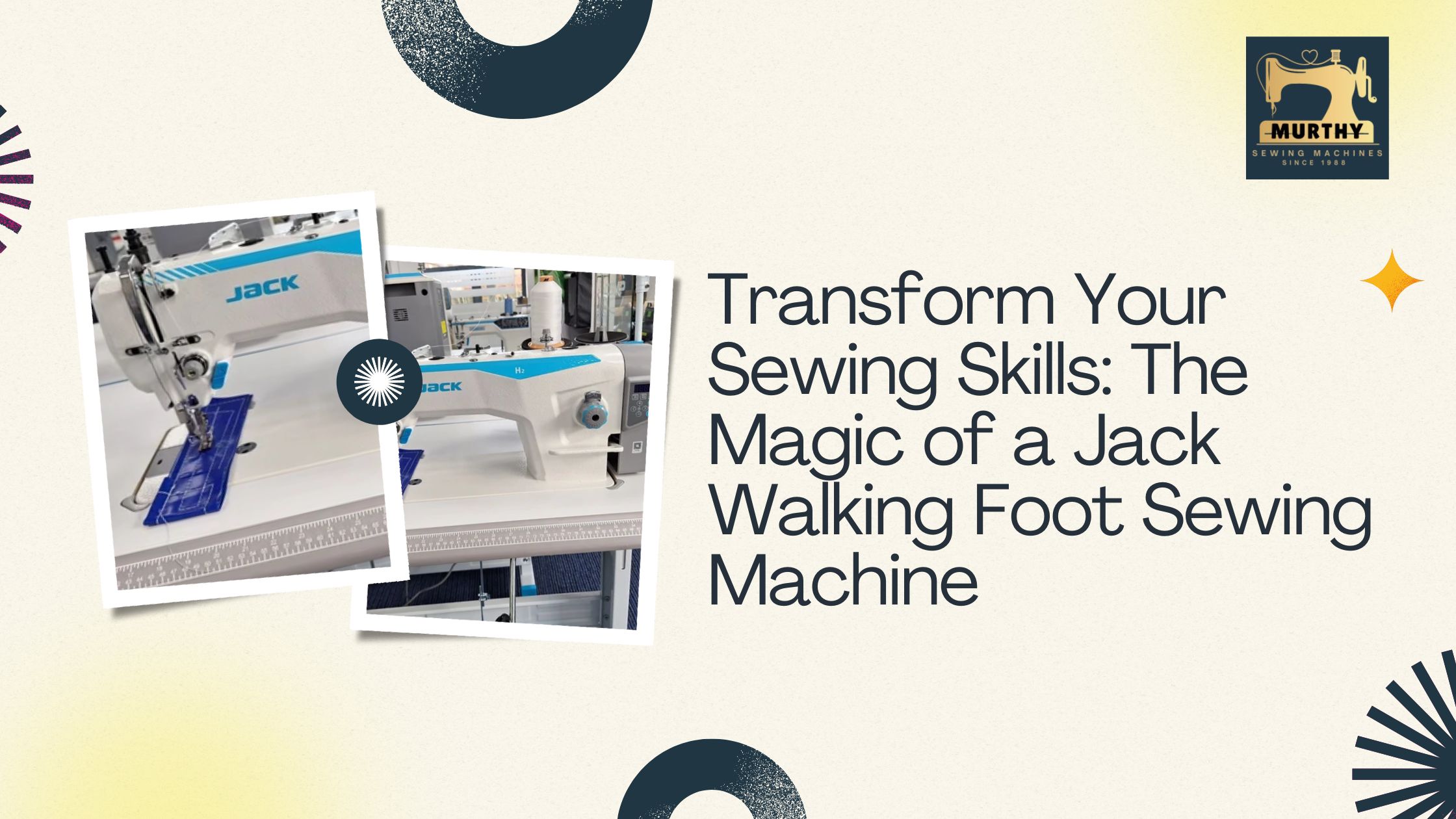 Transform Your Sewing Skills with the Jack Walking Foot Sewing Machine