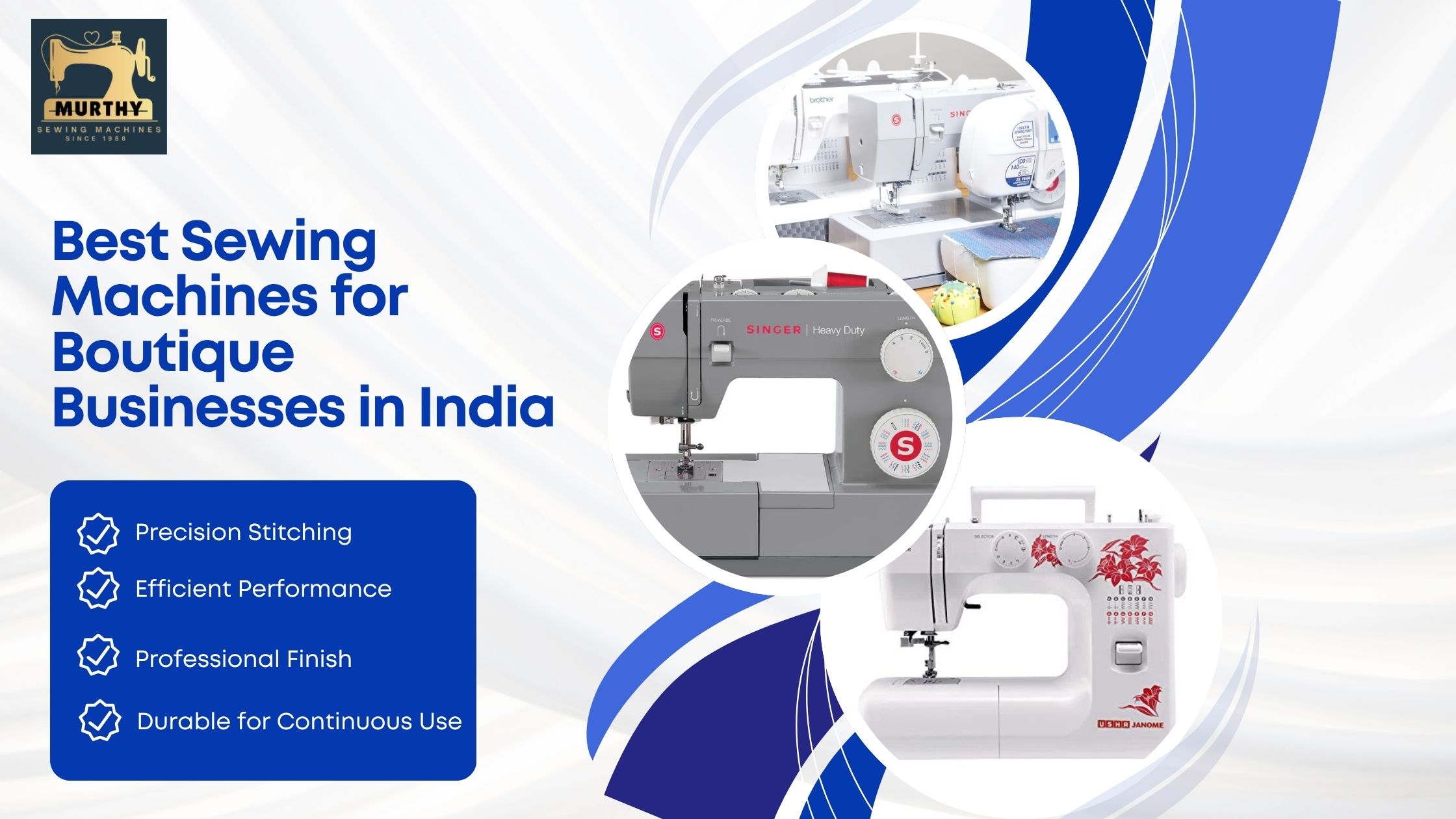 Find the Perfect Sewing Machine for Your Boutique in India