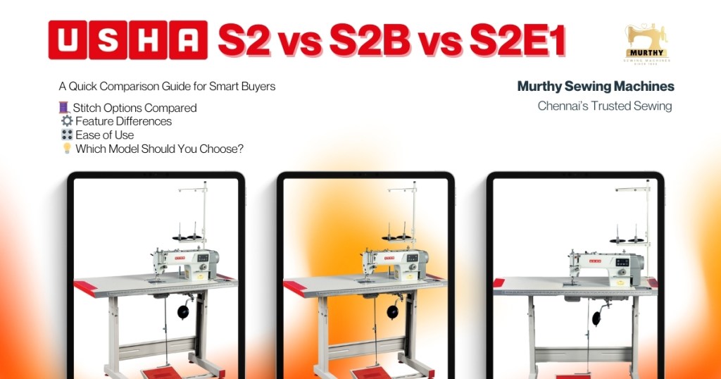 Difference Between Usha S2 S2B S2E1 – Simple Guide
